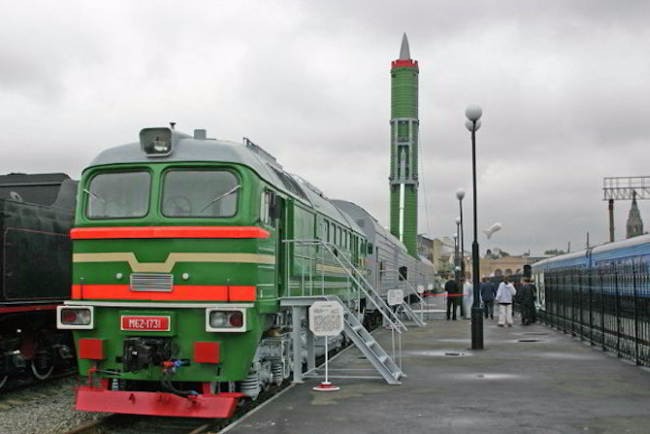 Nuclear Train Of Russia रूस की न्यूक्लियर ट्रेन