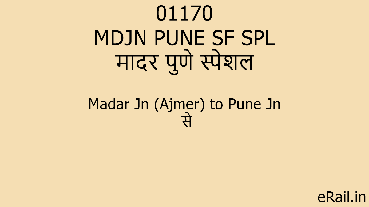 01170 MDJN PUNE SF SPL Train Route