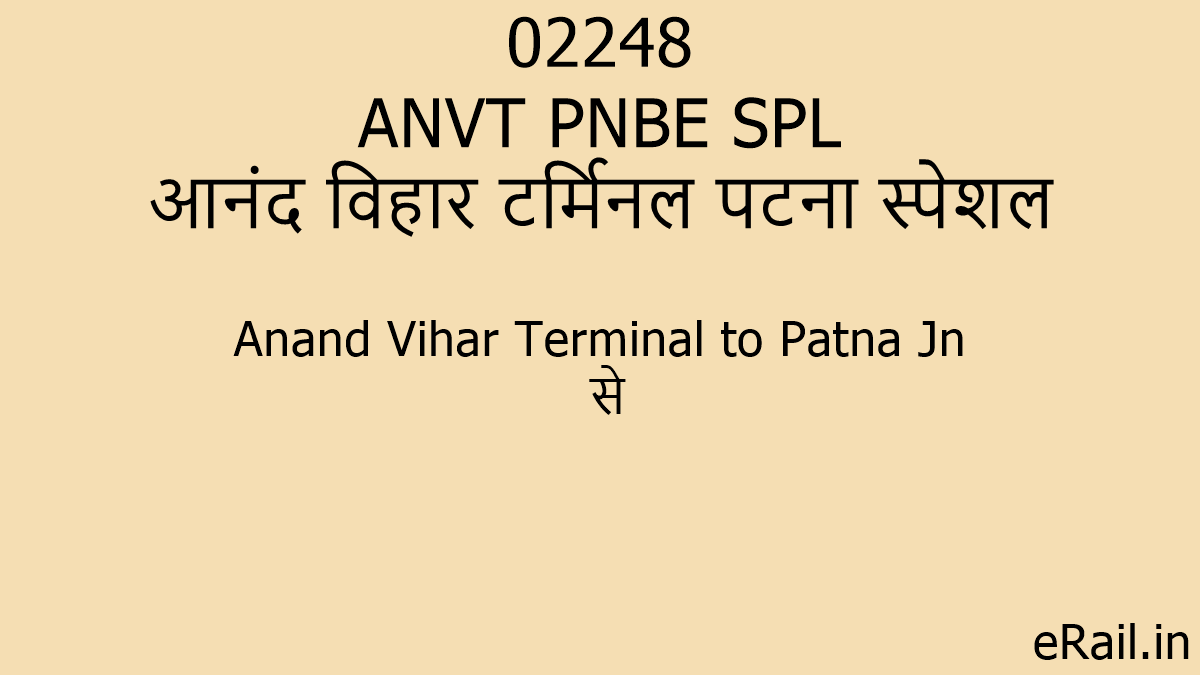02248 ANVT PNBE SPL Train Route