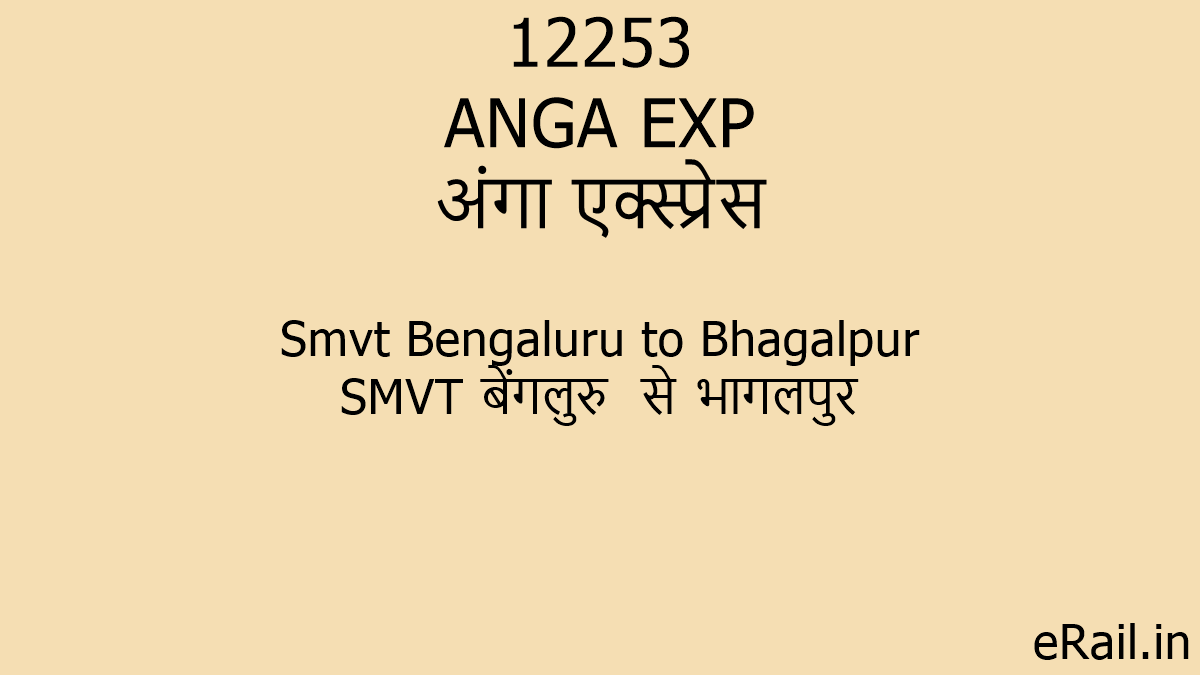 12253 ANGA EXP Train Route