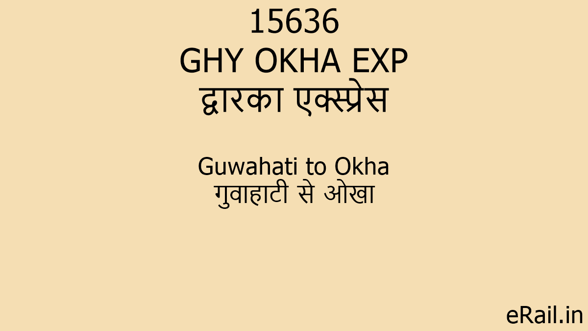 15636 GHY OKHA EXP Train Route