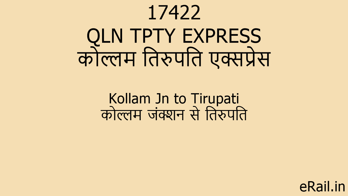 17422 QLN TPTY EXPRESS Train Route