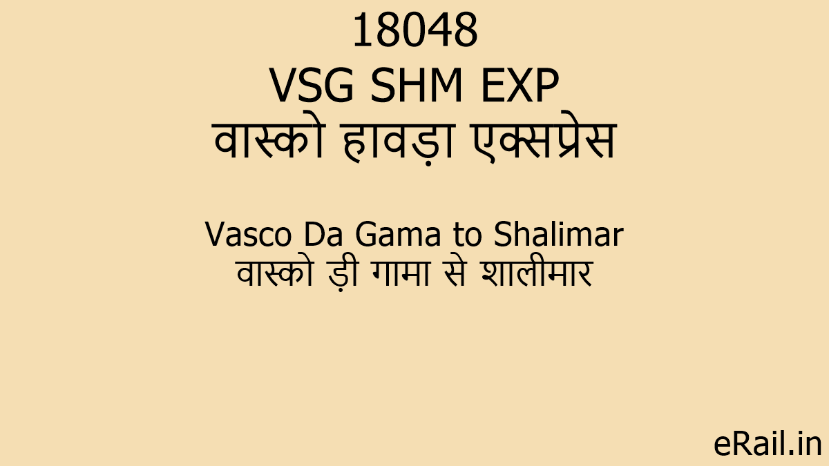 18048 VSG SHM EXP Train Route