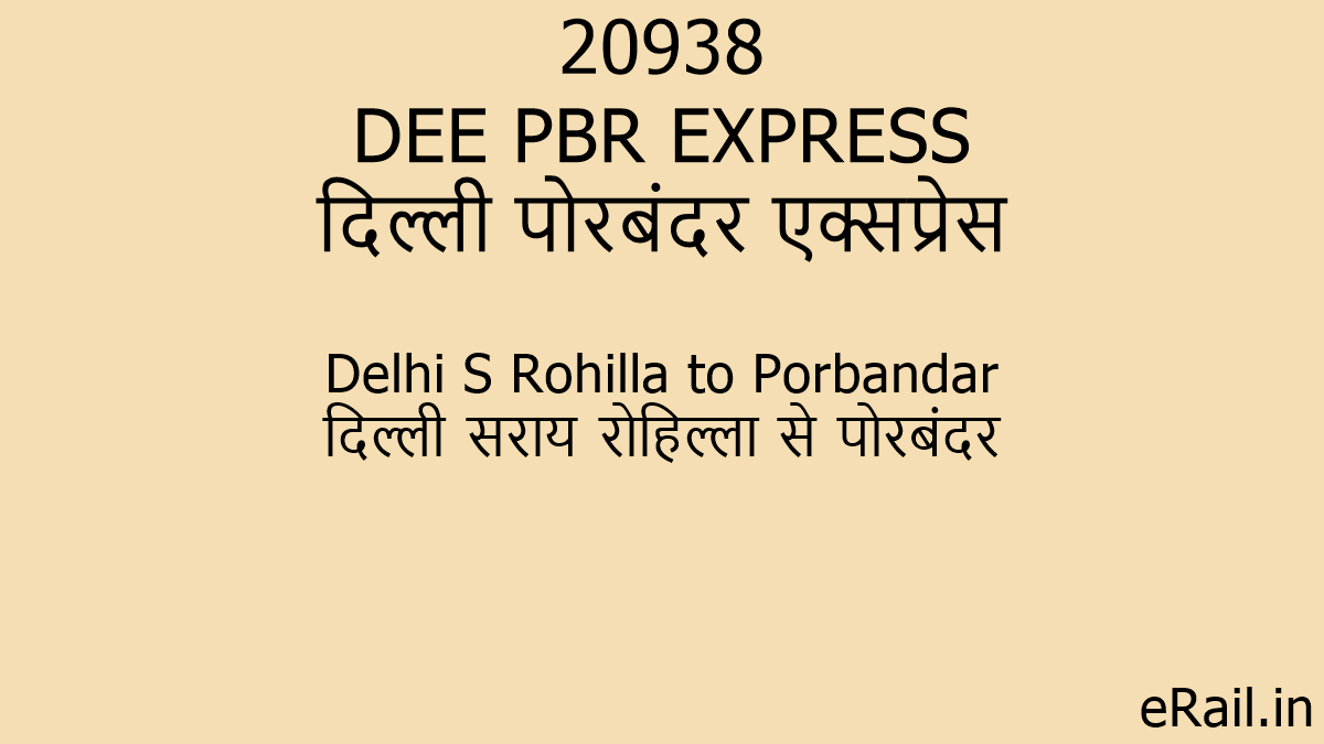20938 DEE PBR EXPRESS Train Route