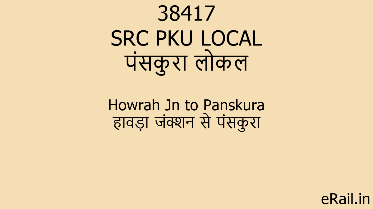 38417 SRC PKU LOCAL Train Route