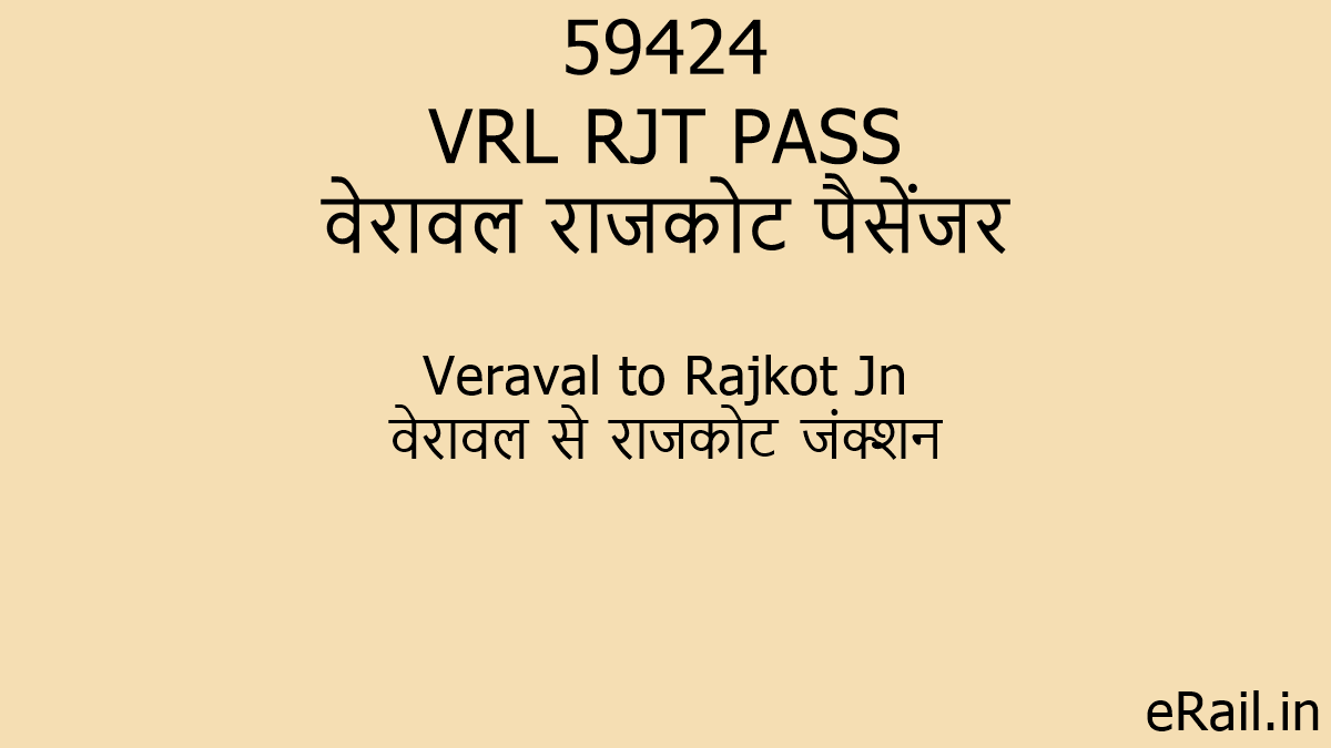 59424 VRL RJT PASS Train Route
